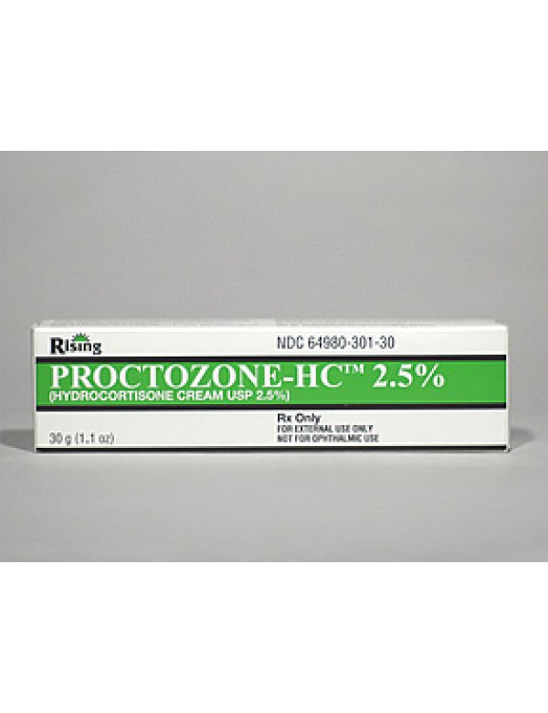 PROCTOZONE HC 2.5% CRM 30gm - Generics